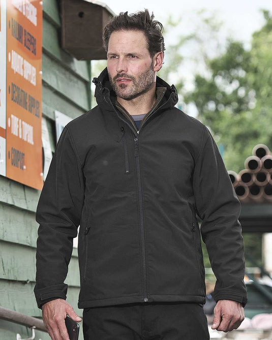 Fort Holkham Hooded Softshell Jacket – TuffStuff